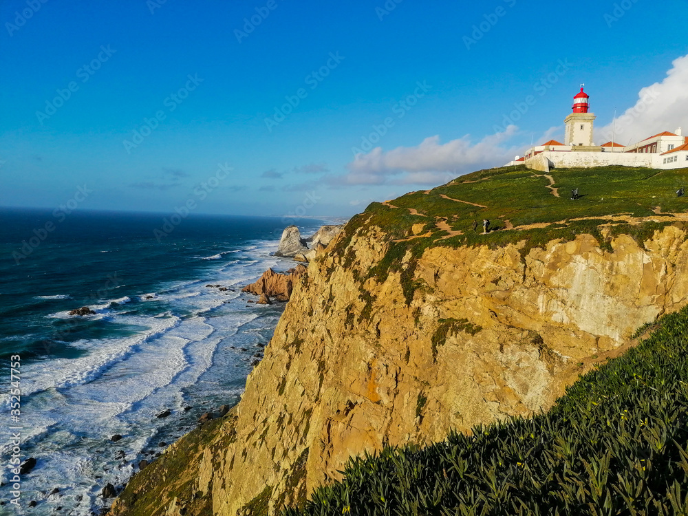Cabo da Roca or Cape Roca is a cape which forms the westernmost point ...