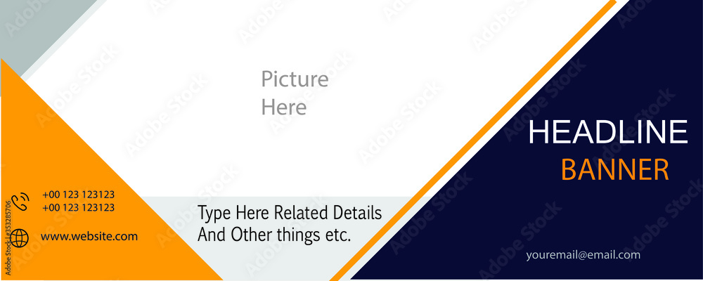 Abstract Web, Facebook banner design background or header Templates ...