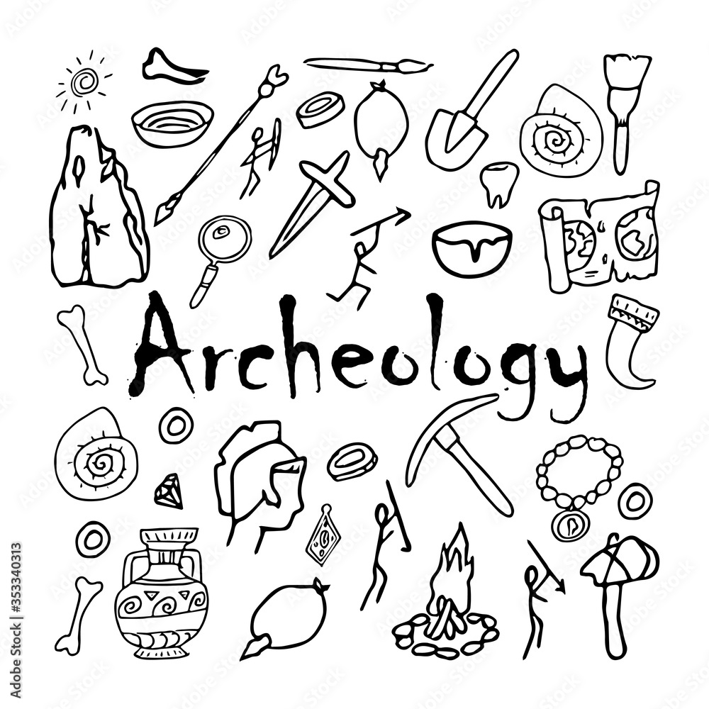 ancient things drawing