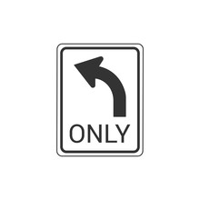 Right Turn Only Sign Free Stock Photo - Public Domain Pictures