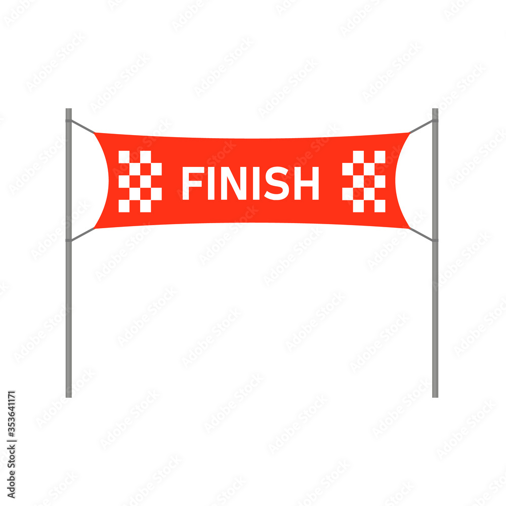Finish Line Banner Clipart