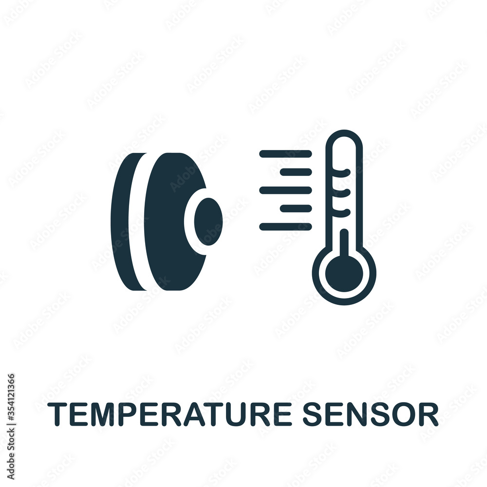 Temperature Sensor Icon Simple Element From Sensors Icons Collection Creative Temperature