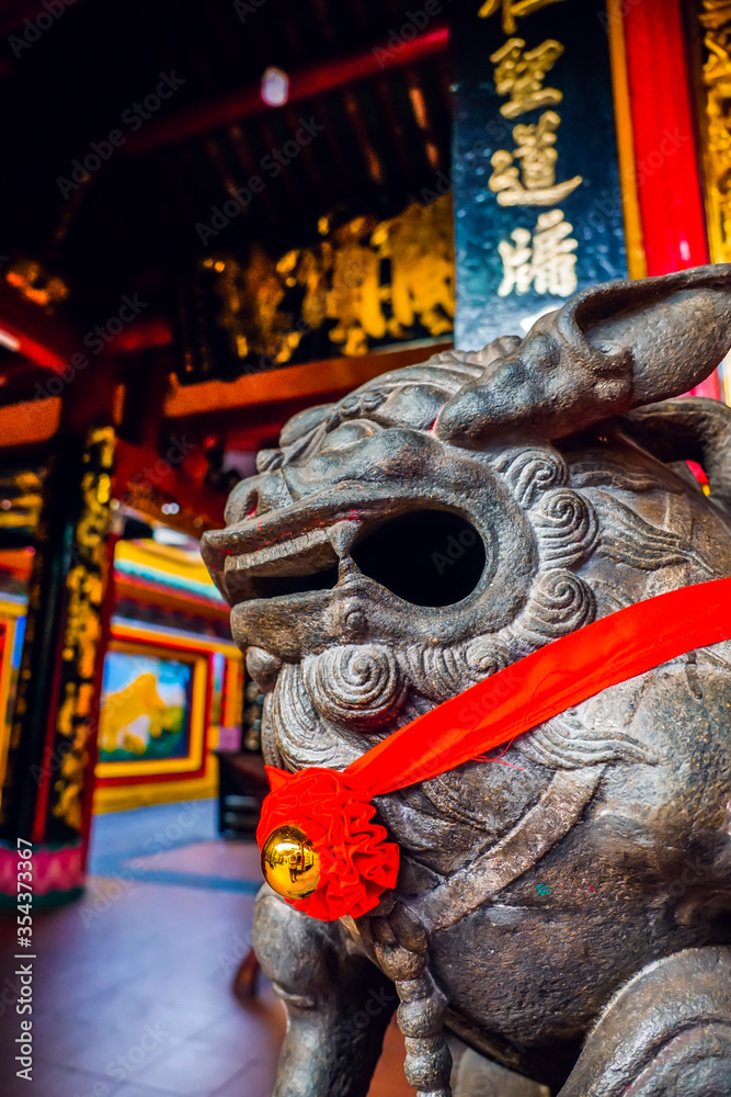 On Lang Temple (Hoi quan On Lang pagoda or Quan Am temple) or Ong Lao ...