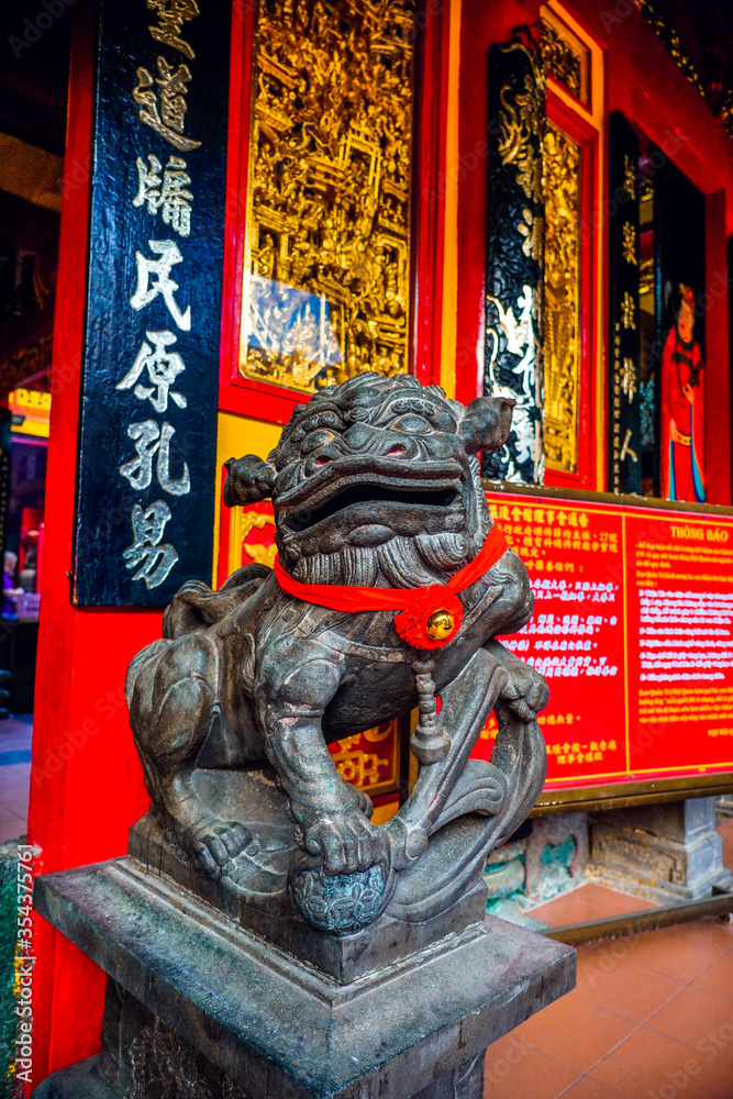 On Lang Temple (Hoi quan On Lang pagoda or Quan Am temple) or Ong Lao ...