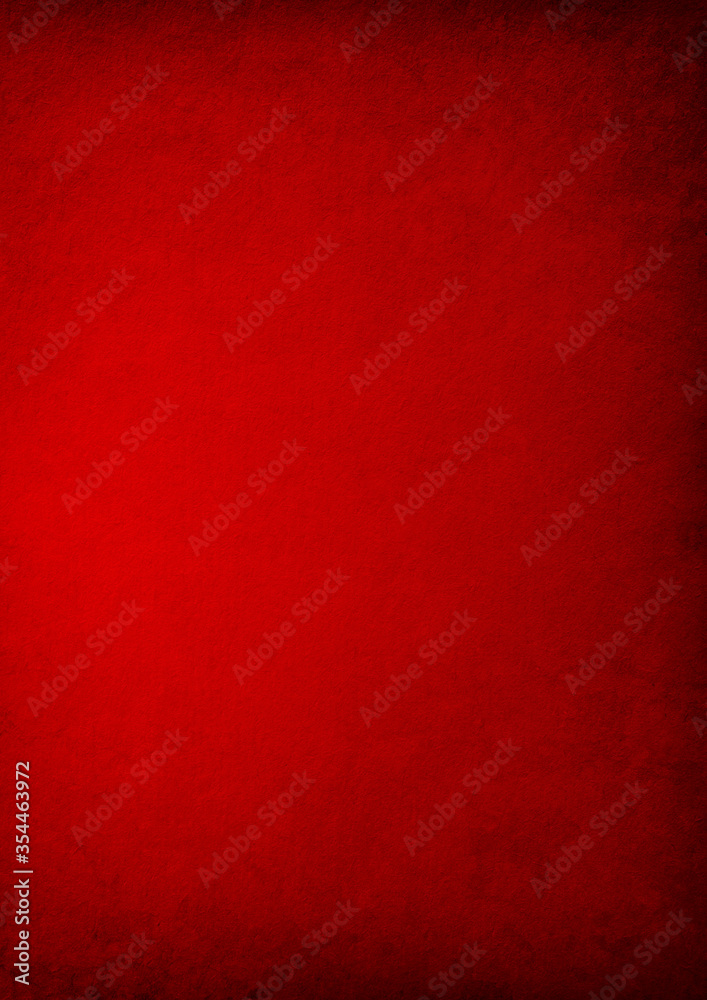 Red grunge background, paper texture, gradient, rough, vintage, retro ...