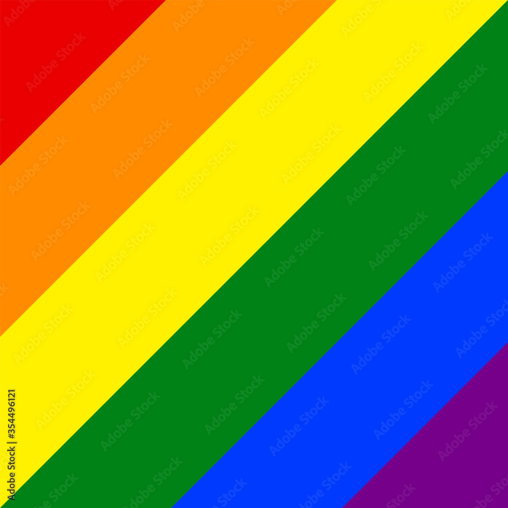 Rainbow colors texture. LGBTQ symbol modern, simple, vector, icon for ...