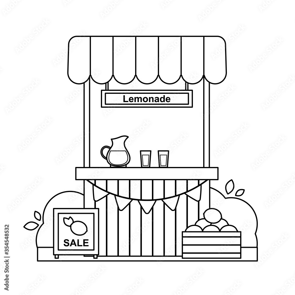 coloring pages lemonade