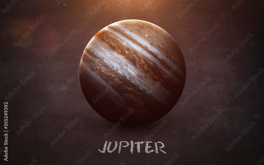 Jupiter - High resolution images presents planets of the solar system ...