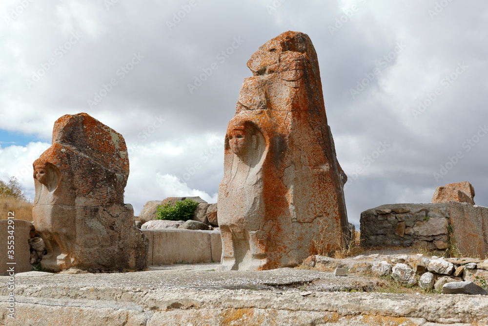 Hattusha, the capital of the Hittite empire in the world heritage of ...