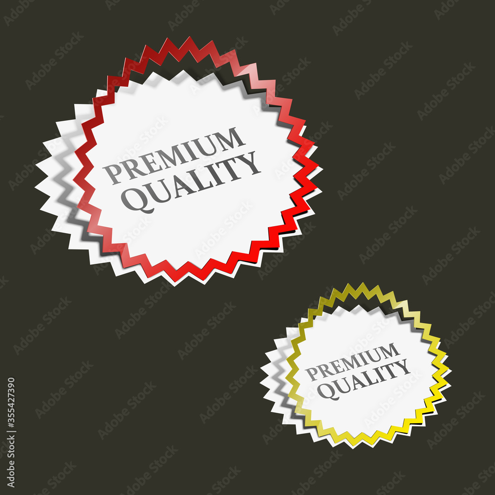 Special round reward banner. Awards Previum quality, sticky label ...