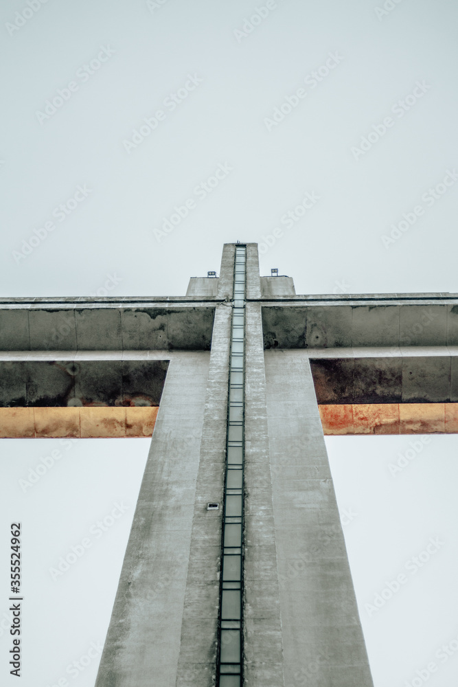 Mount Samat National Shrine. Sizable cross atop a historic mountain ...