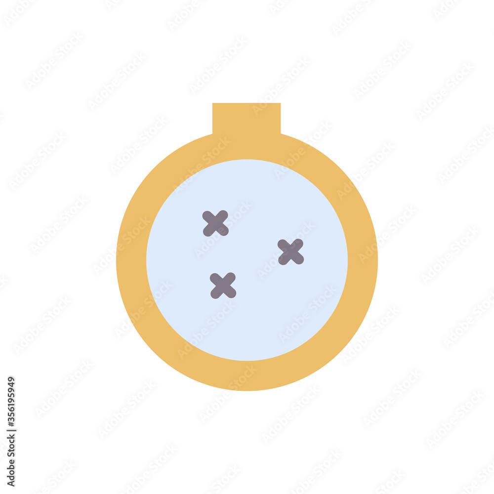 Embroidery, thread icon. Simple color vector elements of free time ...