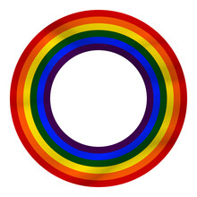 Bisexual Pride Border Round Free Stock Photo - Public Domain Pictures