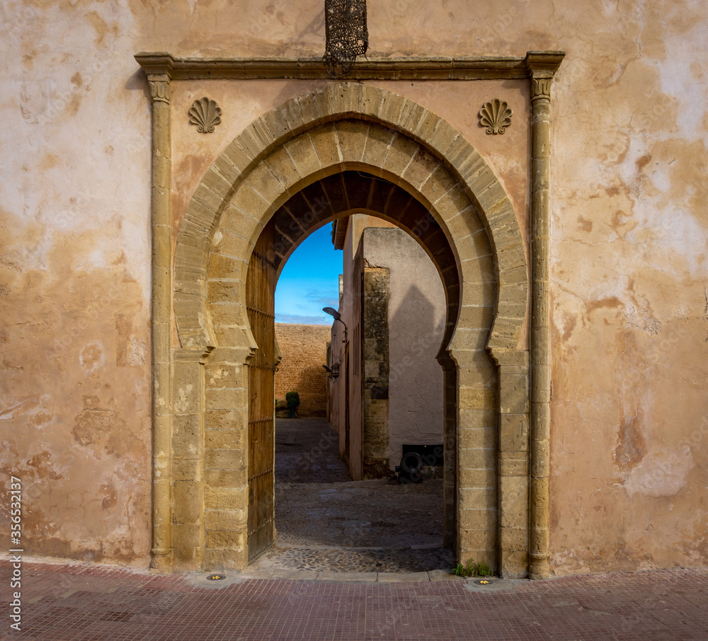 Kasbah of the Udayas is a fortified complex and a symbol of the Almohad ...