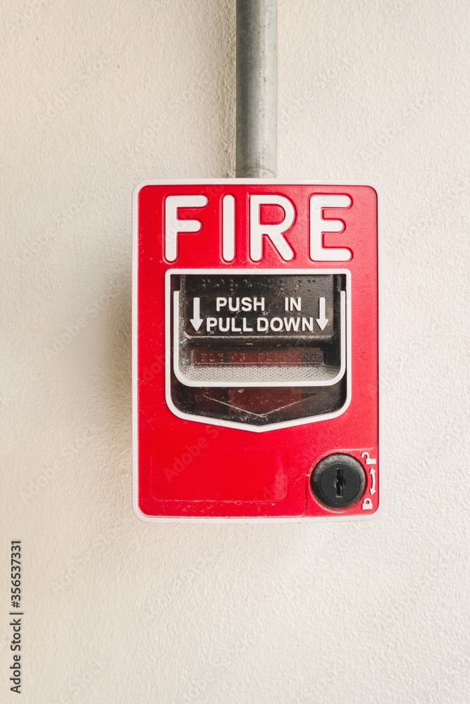 Emergency Fire Alarm System for Fire Protection, Security Tool Box of ...