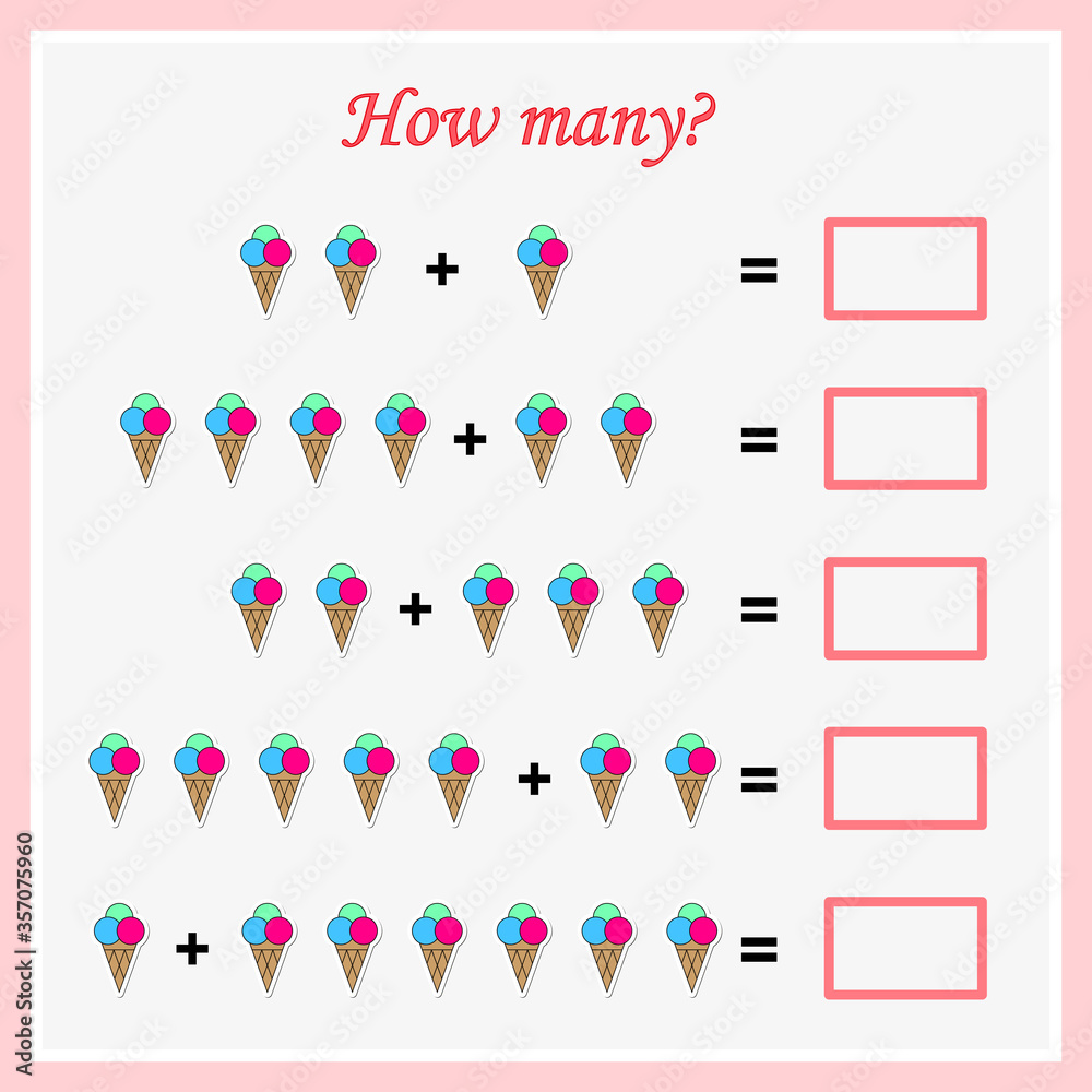 Worksheet. Mathematical puzzle game. Learning mathematics, tasks for ...