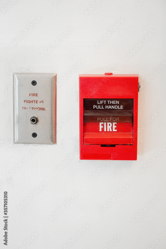 Emergency Fire Alarm System for Fire Protection, Security Tool Box of ...