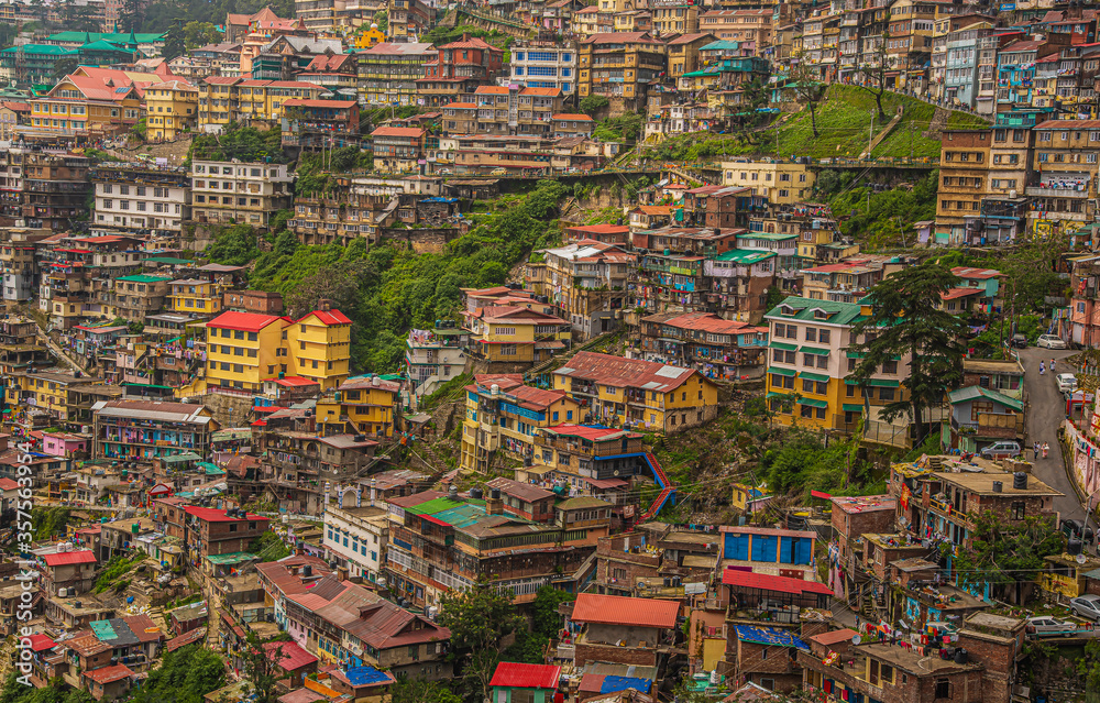 Fotografie india Simla, is the capital and the largest city of the ...