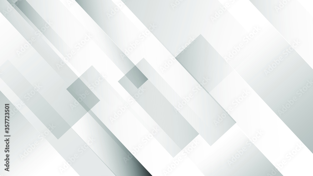 Abstract white square shape with futuristic concept background Stock ...