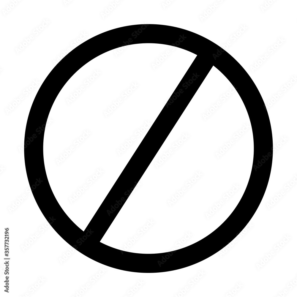 Vector de Stock Blank Do Not Prohibited Not Allowed No Parking Sign ...