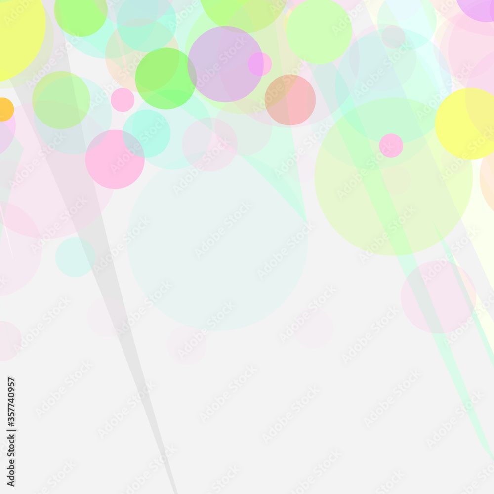 abstract colorful pastel circles pattern background. creative colourful ...