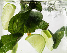 Fizzy Lime Slices Free Stock Photo - Public Domain Pictures