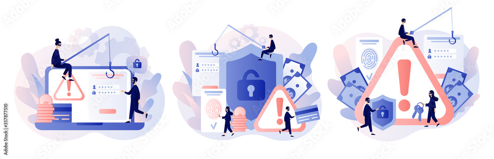 Internet Hacker Attack And Personal Data Security Concept Computer Security Technologytiny