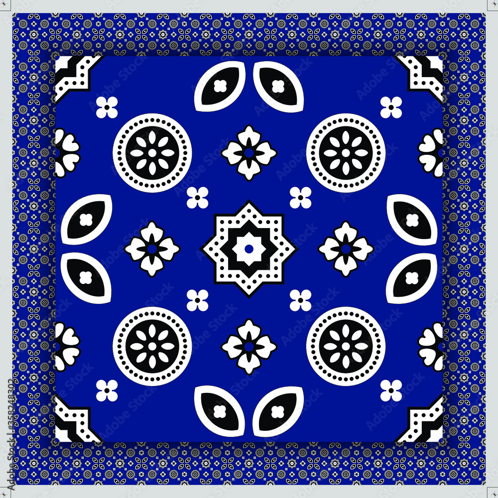 Ajrak Shawl - Sindhi Culture Fabric Pattern - Traditional Indus Valley ...
