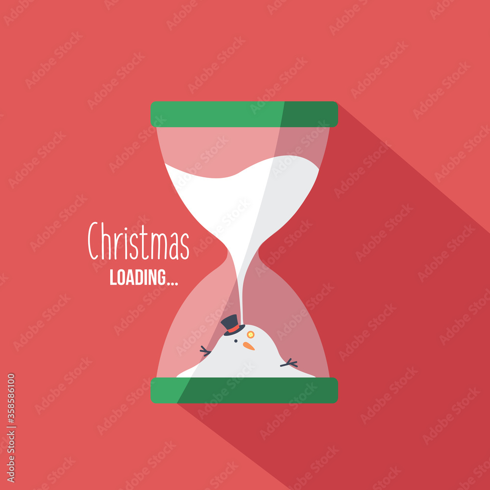 Christmas loading. time for celebrate isolated & waiting celebration in ...