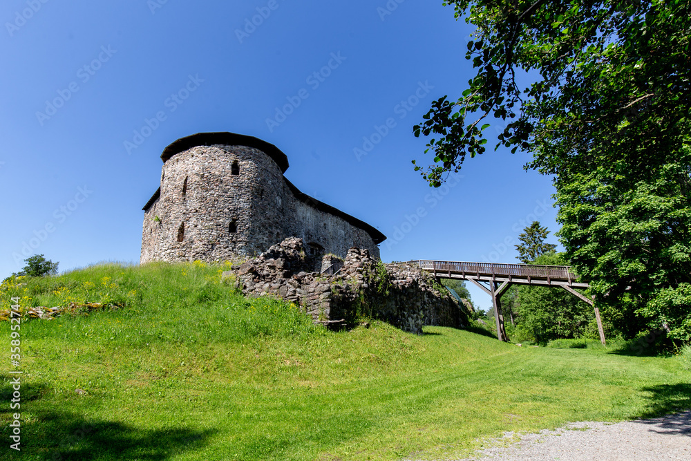 Raseborg Castle (Finnish: Raaseporin linna, Swedish: Raseborgs slott ...