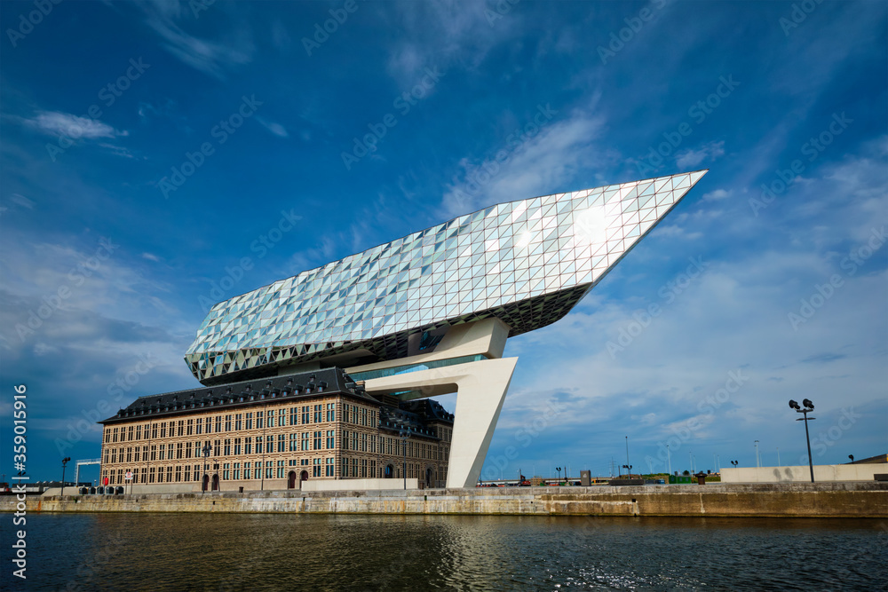 Port authority house (Porthuis) designed by famous Zaha Hadid ...