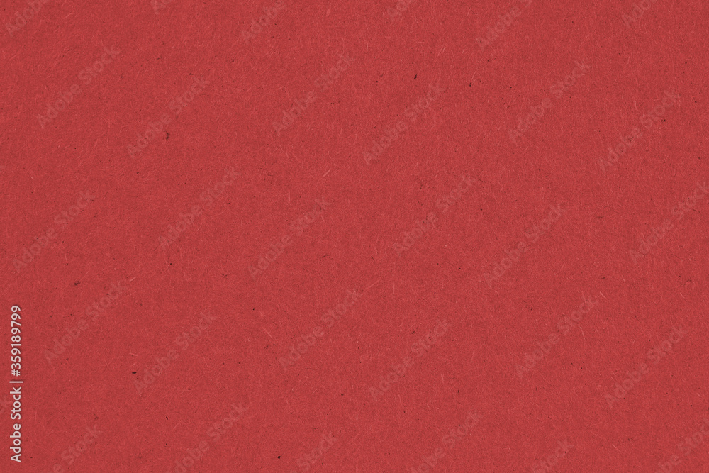The surface of dark red cardboard. Paper texture with cellulose fibers ...