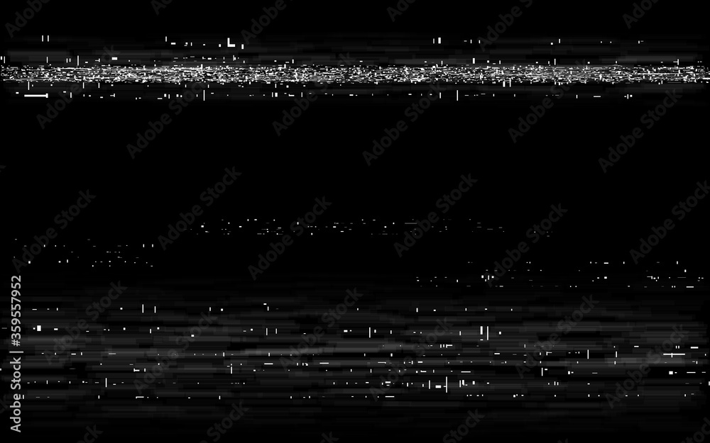 Glitch VHS backdrop. Retro rewind effect. Old tape effect with white ...
