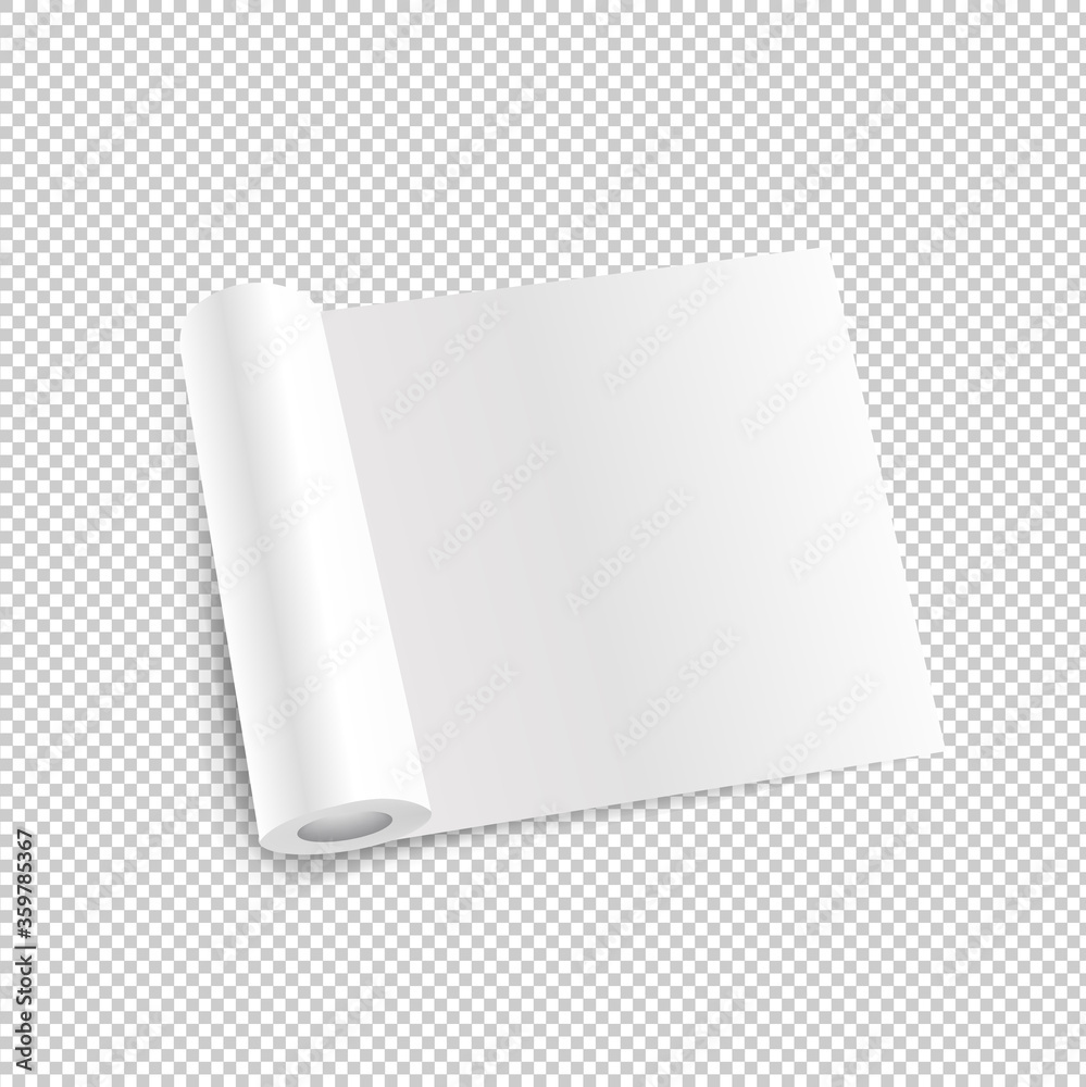 Booklet Template Mockup Isolated Transparent Background With Gradient ...