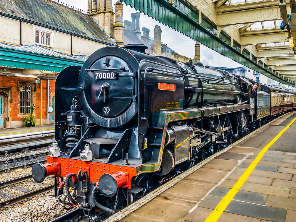 Foto de Stock British Railways (BR) Standard Class 7 (also known as ...