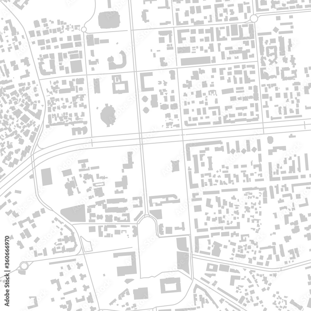 Street map of town background in gray. Street map of town for your web ...