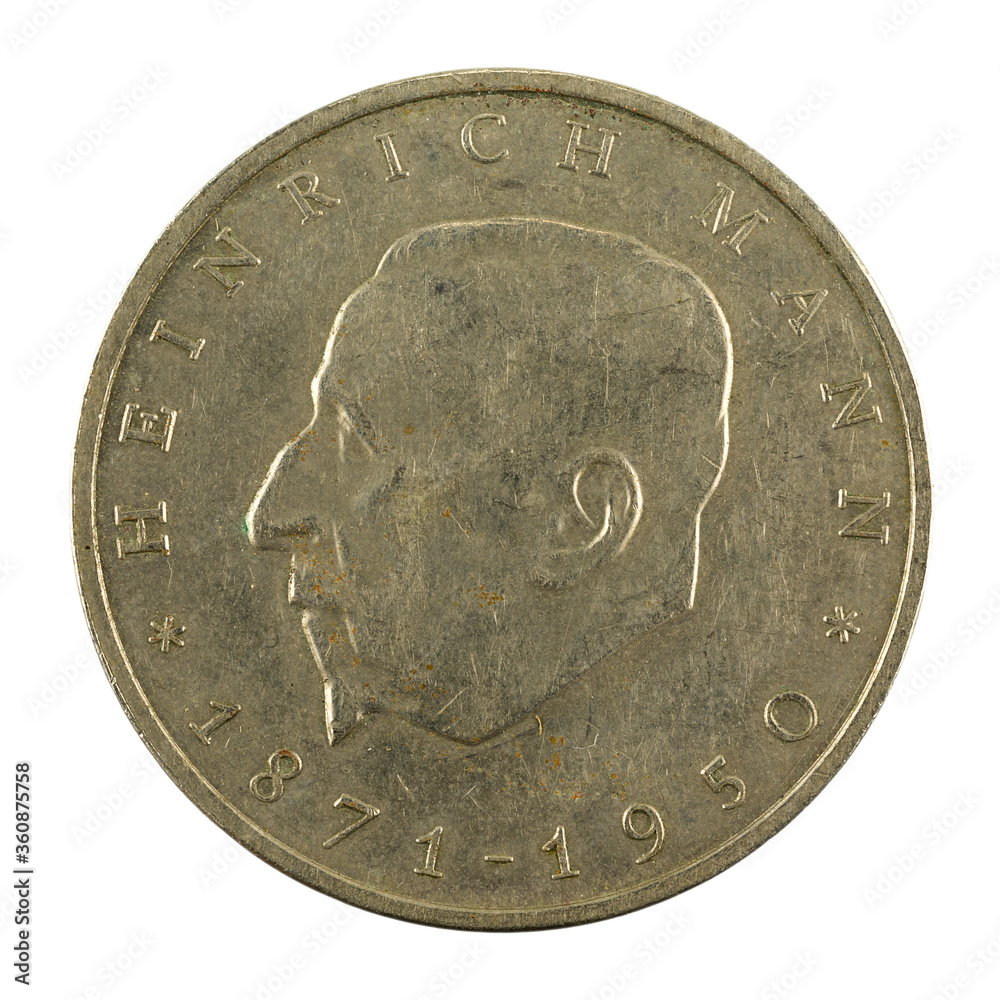 historic 20 east german mark coin special edition(1971) obverse ...