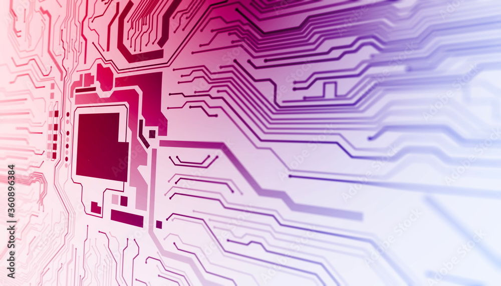 sfondo, processore, cpu, informatica, digitale Stock Illustration ...