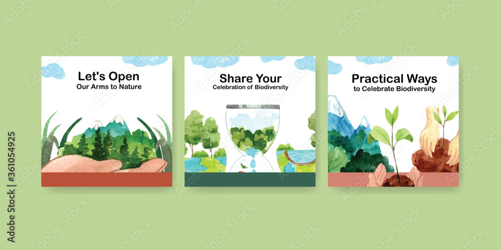World Environment Day.Save Earth Planet World Concept for advertising ...
