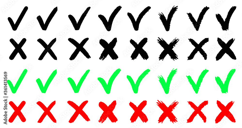 Check mark vector.Check mark icon.Check mark sign.Checkmark Stock ...