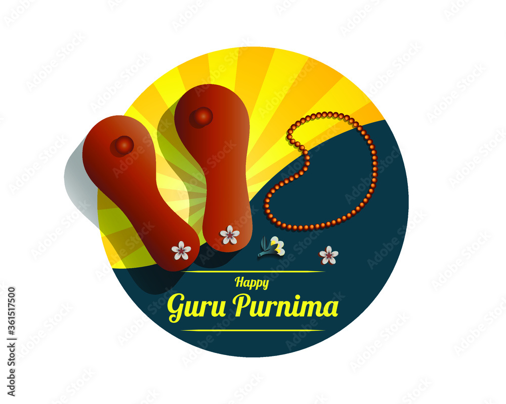 VECTOR ILLUSTRATION FOR INDIAN FESTIVAL GURU PURNIMA WRITTEN TEXT MEANS ...