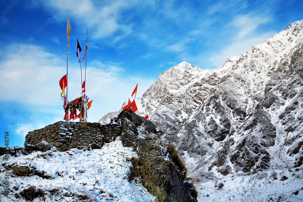 Foto de Stock Bhairavnath (Bhairav Baba Nath Temple) in Kedarnath ...