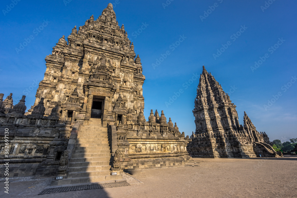 Candi Siwa (Shiva Temple) in Prambanan temple complex. 9th century ...