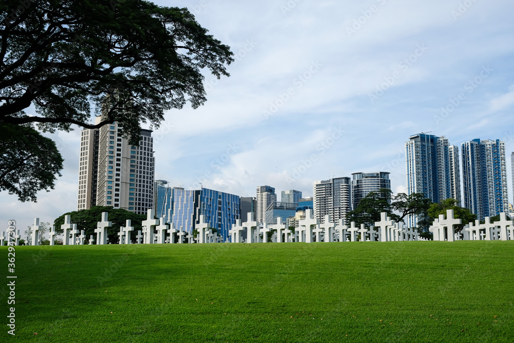 Manila American Cemetery is located just outside the capital city of ...