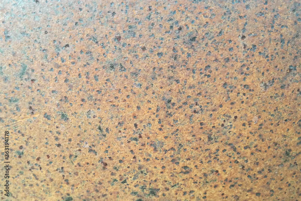 Strong rust, corrosive metal, the surface is destroyed by rust.old ...