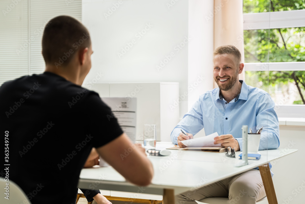 Job Interview Business Meeting Stock Photo | Adobe Stock