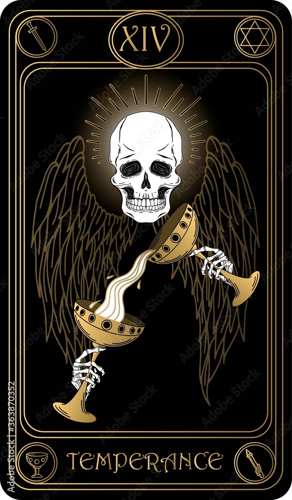 Tarot Cards Temperance