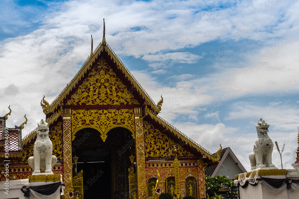 Beautiful art, religious places and religious objects of Wat Jedyod ...