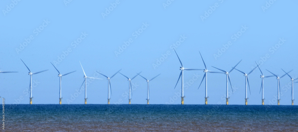 offshore wind farm, humber gateway Stock Photo | Adobe Stock