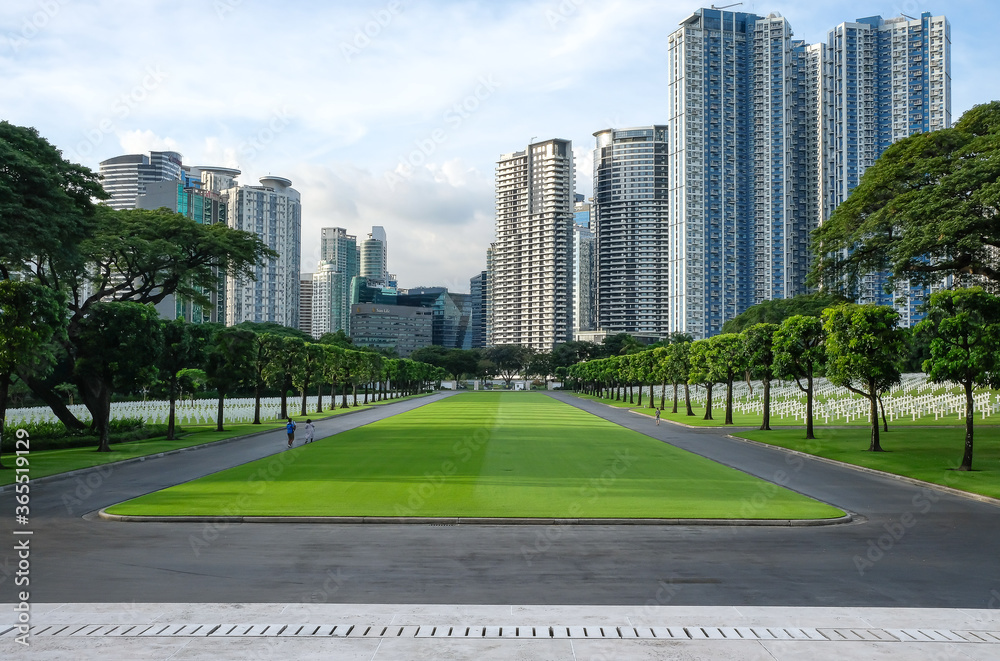 Manila American Cemetery is located just outside the capital city of ...